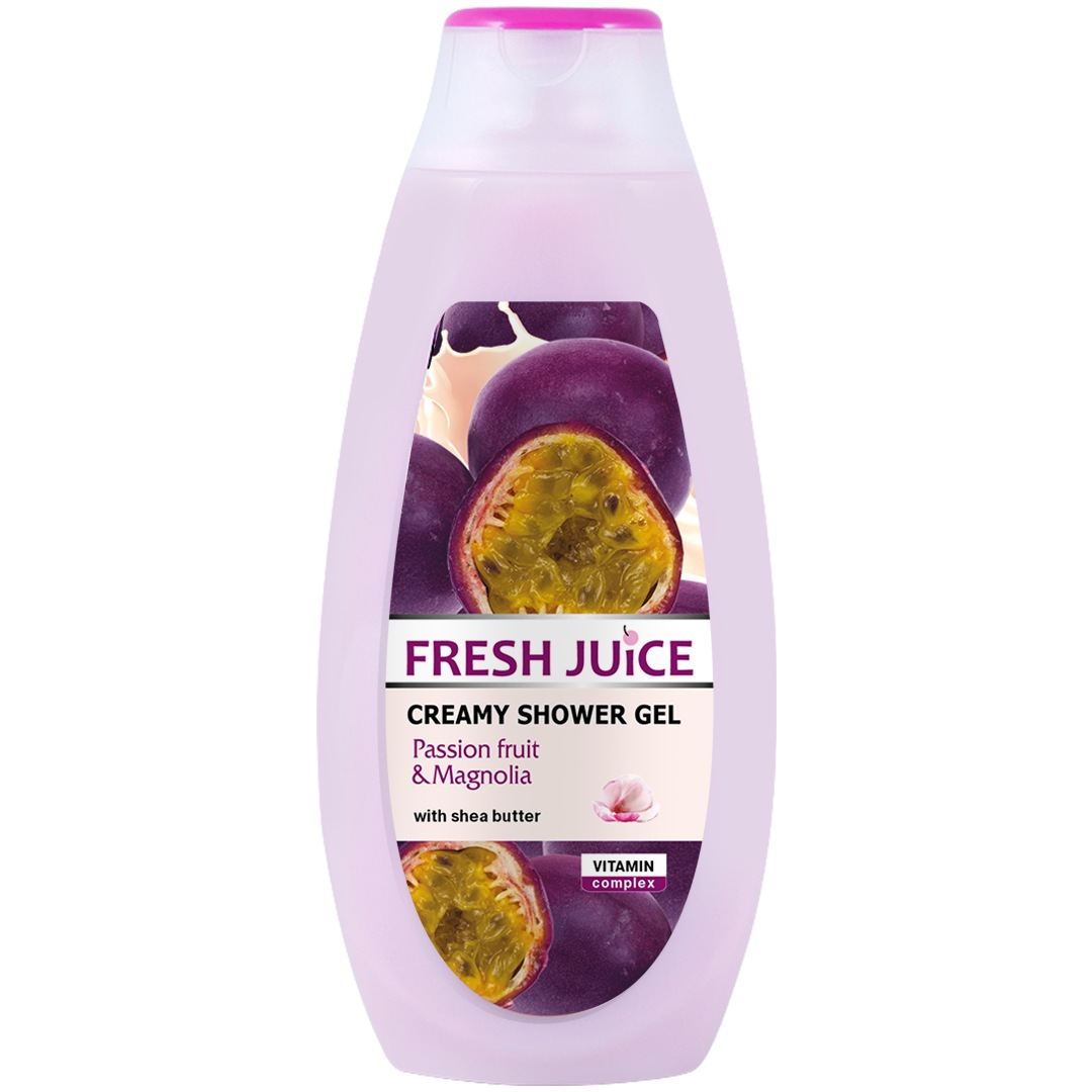 Fresh Juice Krémový sprchový gel Marakuja a Magnólia 400ml